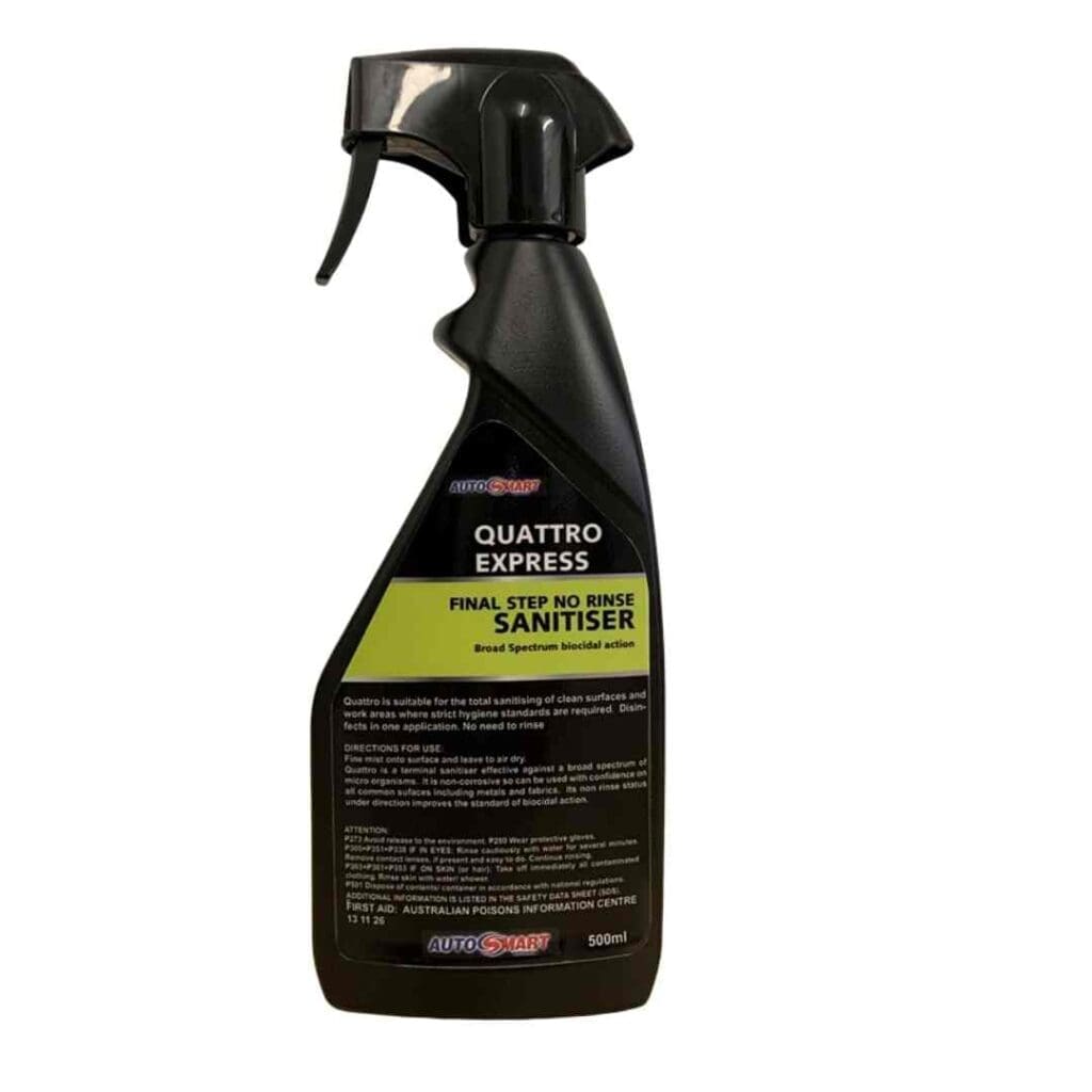 Quattro Express Biocidal Quick Dry Spray - Autosmart Retail