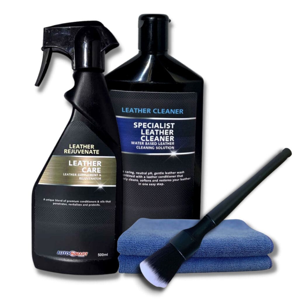 Leather Cleaner and Conditioner Kit 5pc | Fast Delivery | Autosmart ...