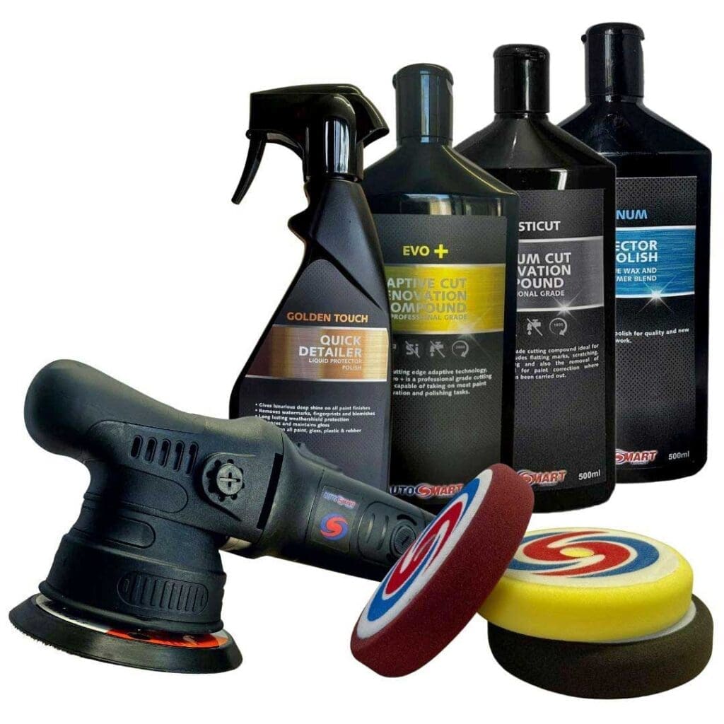 1000w Orbital Buff Machine - Buff and Polish Kit - Autosmart Retail